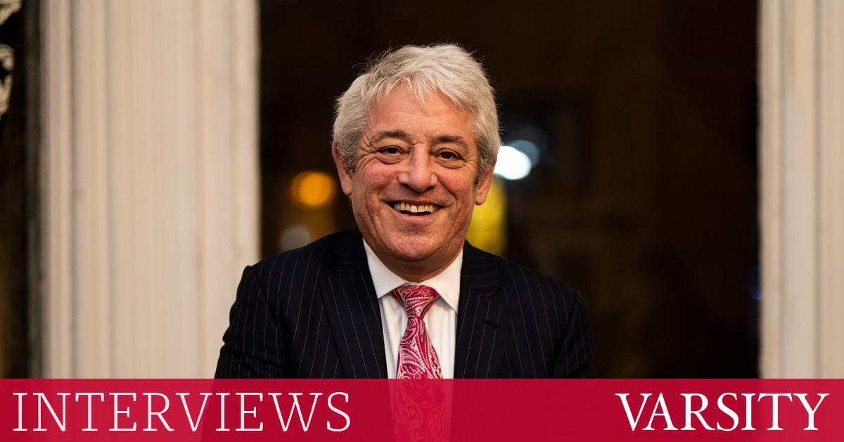 Getting things in order with John Bercow | Varsity