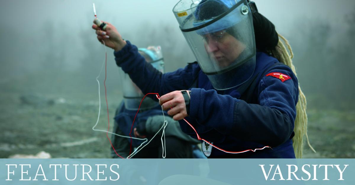 Ukraine’s first female sappers | Varsity