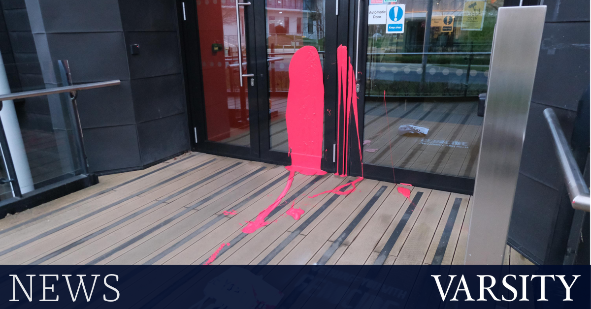 Pro-Palestine climate activists throw paint over uni research centre ...