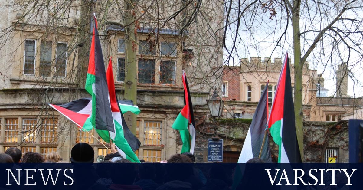 Protesters condemn Trinity’s ‘complicity in genocide’ after college ...