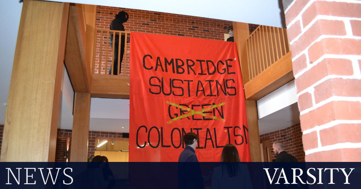 Environmental activists disrupt Cambridge climate conference | Varsity